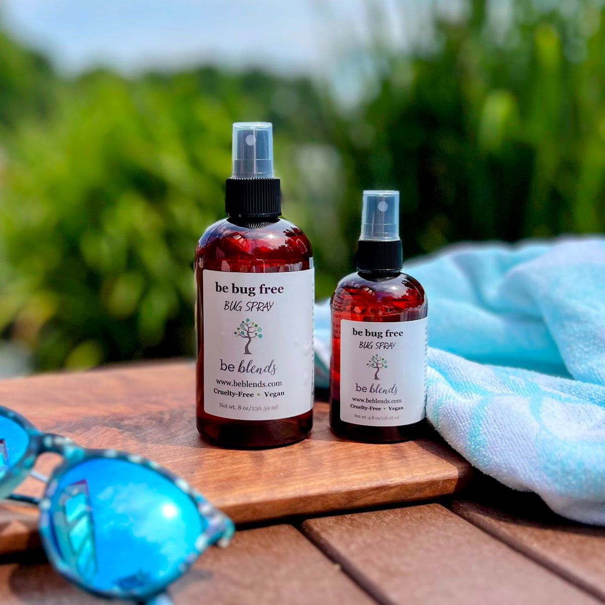 [be] blends | [be] bug free bug spray 4 fl oz | be blends